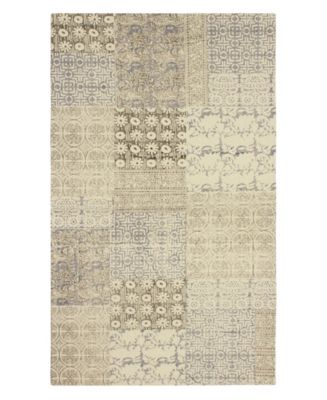 French Connection Boise Stonewash Printed Cotton 30" x 50" Accent Rug ...