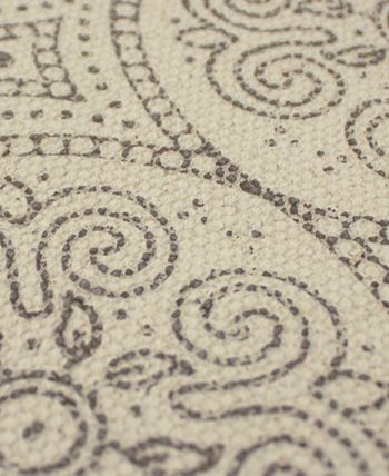 French Connection Bale Stonewash Printed Cotton 30" x 50" Accent Rug ...