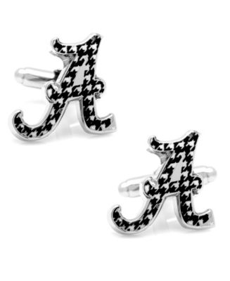 University of Alabama Hounds tooth Cufflinks - Macy's