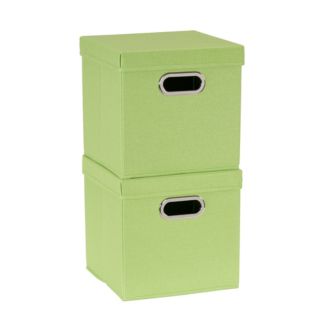 Household Essentials 2-Pc. Apple Heather Storage Box Set - Macy's