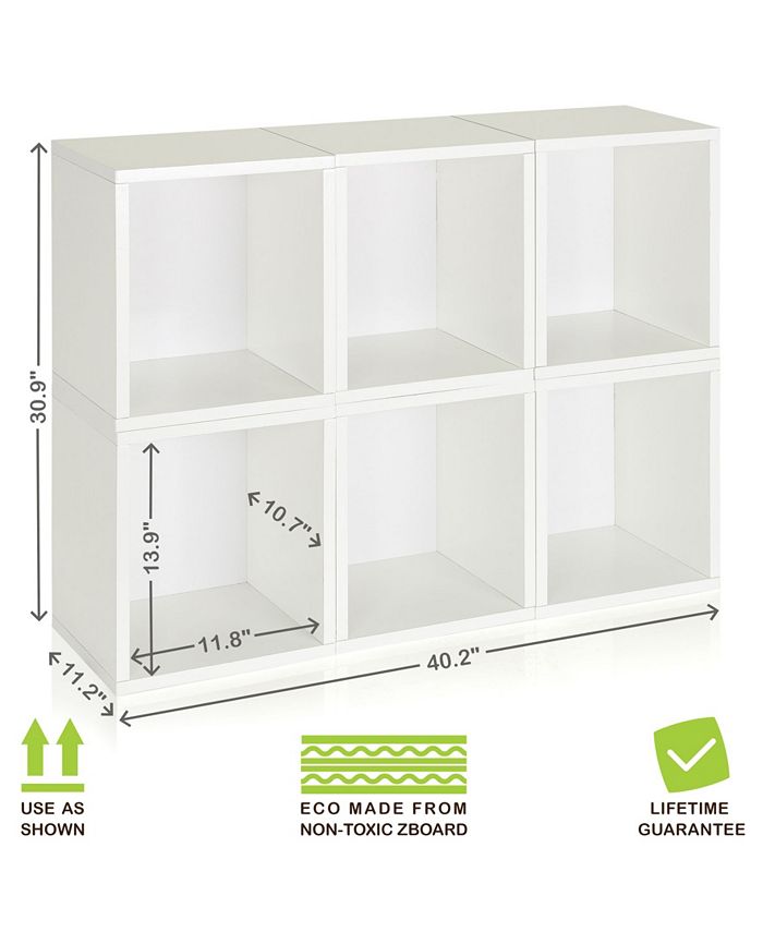 Way Basics Eco Stackable Modular Storage Cubes Plus - Macy's