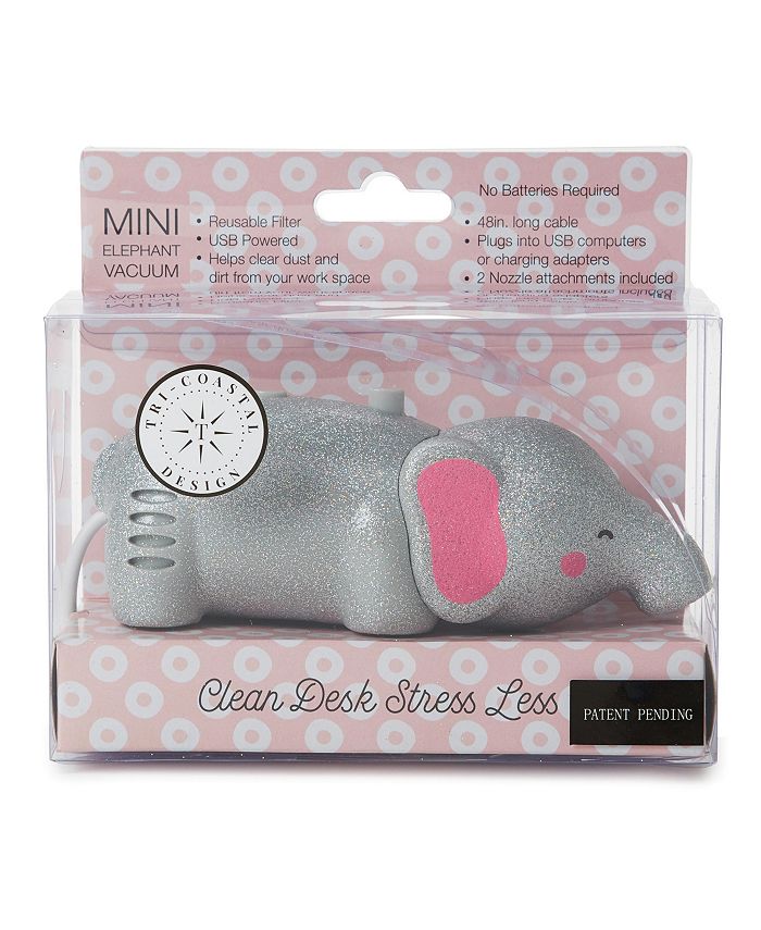 Tri-Coastal Design Mini Elephant Desk Vacuum - Macy's