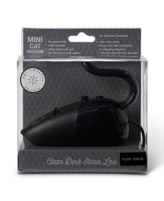 Tri-Coastal Design Mini Black Cat Desk Vacuum - Macy's