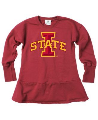 Wes & Willy Little Girls Iowa State Cyclones Fleece Dress - Macy's