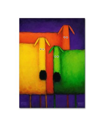 Daniel Patrick Kessler 'Celebrating Diversity ' Canvas Art - 32" x 24 ...