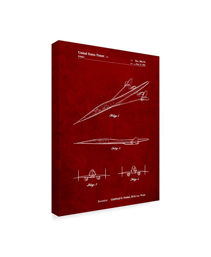 Trademark Innovations Cole Borders 'Boeing Supersonic Transport Concept ...