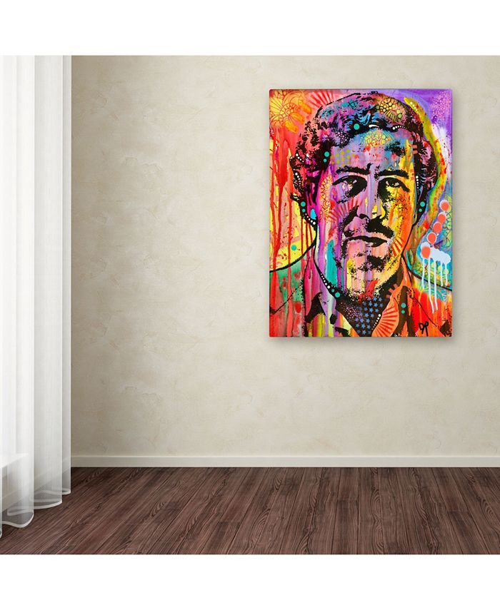 Trademark Global Dean Russo 'Pablo Escobar' Canvas Art - 24" x 18" x 2 ...