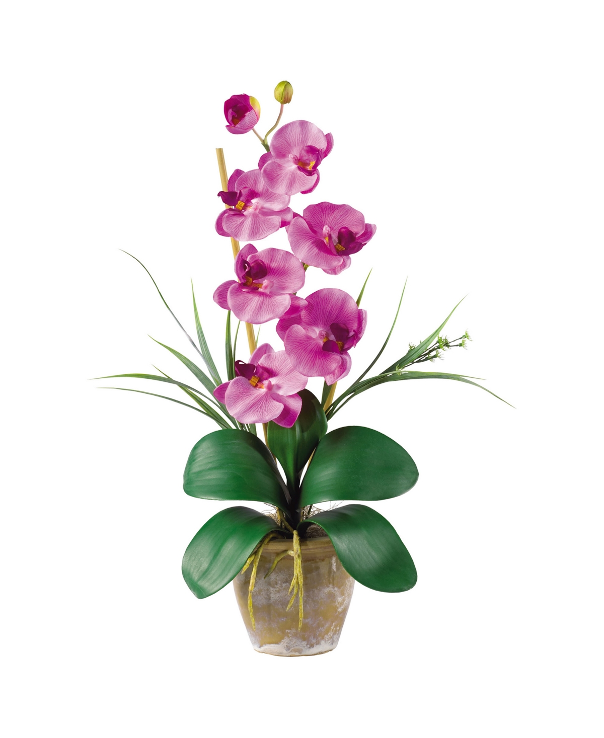 Click here for Nearly Natural Phalaenopsis Silk Orchid Flower Arr... prices