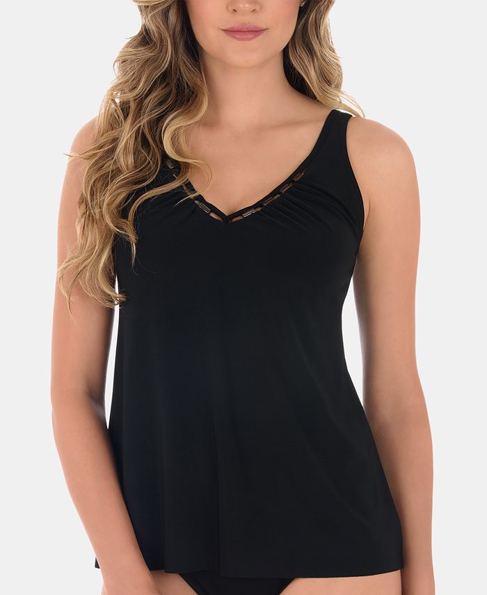 Miraclesuit Tummy-Control Tankini Top - Macy's