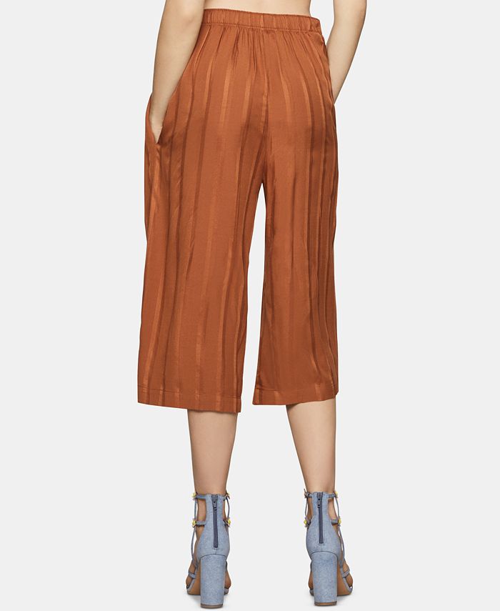 BCBGeneration Pleated Cropped Pants - Macy's