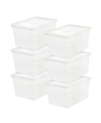 Iris 58 Quart Storage Box, 6 Pack - Macy's