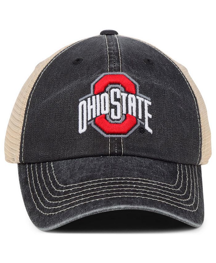 Top of the World Ohio State Buckeyes Wicker Mesh Snapback Cap - Macy's