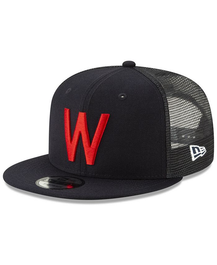 New Era Washington Senators Coop All Day Mesh Back 9FIFTY Snapback Cap ...