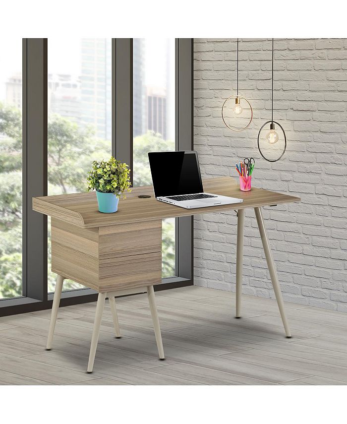 RTA Products Techni Mobili Modern Space Saver Desk - Macy's