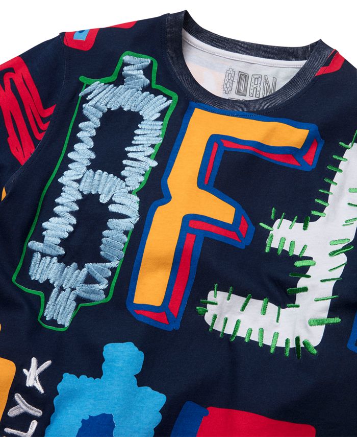 Born Fly Men's Logo Graphic T-Shirt - Macy's