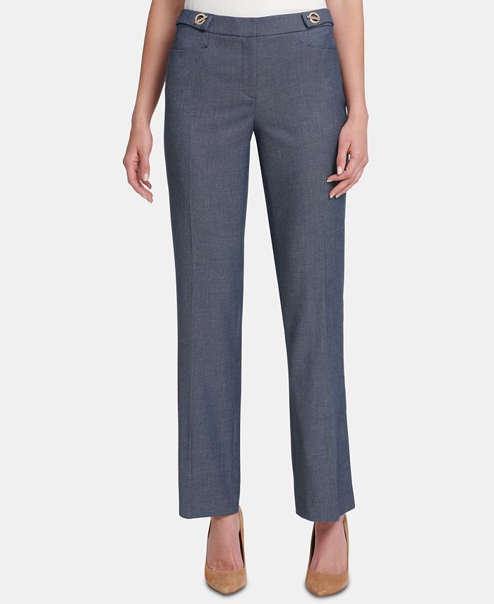 Tommy Hilfiger Radcliff Toggle-Waist Denim Pants - Macy's