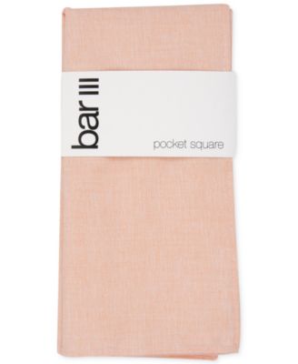 Bar III Men's Beach Solid Pocket Square, Created for Macy's - Macy's