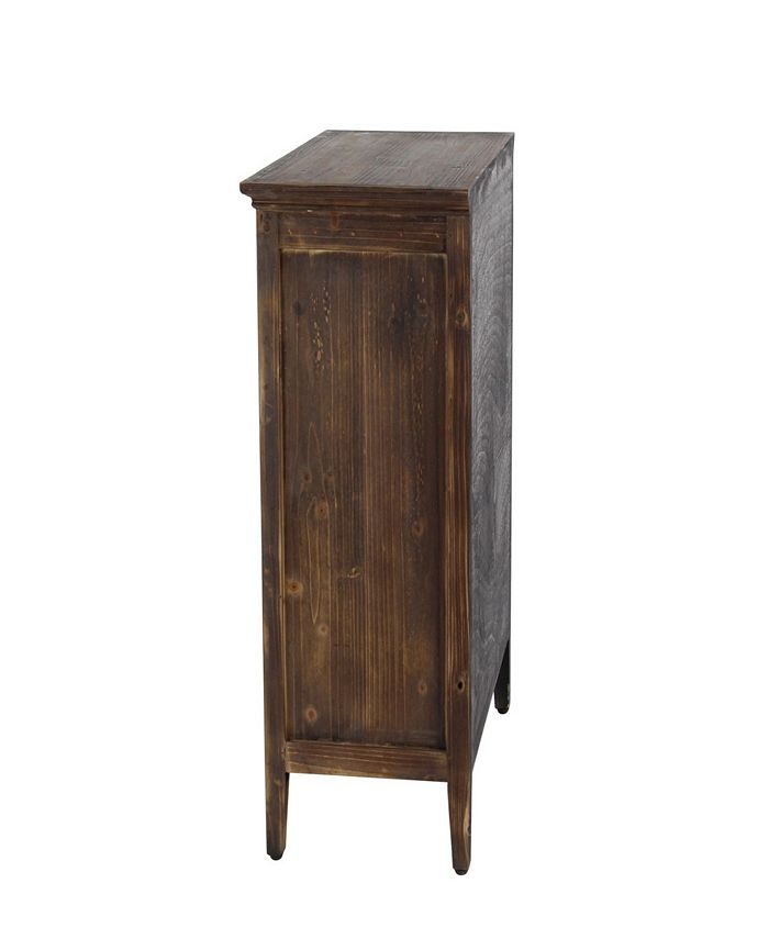 Rosemary Lane Modern 30" x 26" 3- Drawer Rectangular Cabinet - Macy's