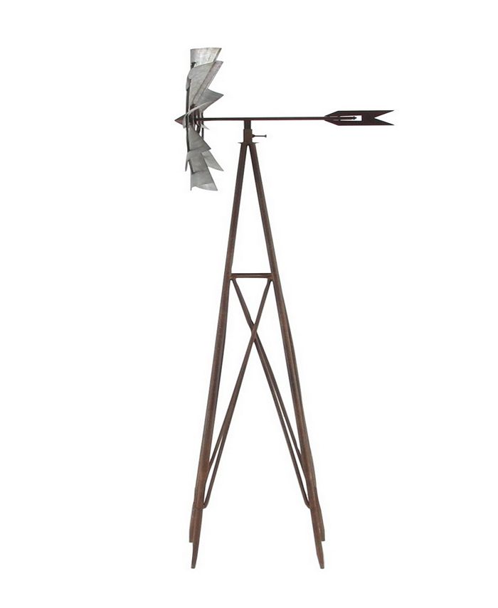 Rosemary Lane Farmhouse Propeller Inspired Planter - Macy's