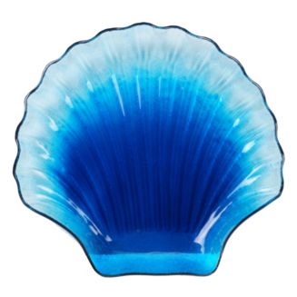Certified International Natural Glass Shell Platter - Macy's