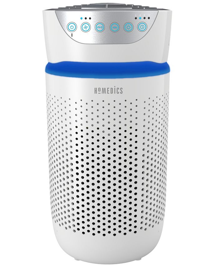 Homedics TotalClean 5-in-1 Tower Air Purifier with UV-C Light - Macy's