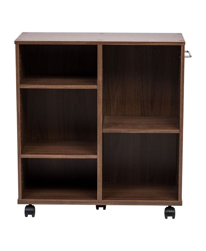 IRIS USA Deep Wooden Rolling Shelf - Macy's