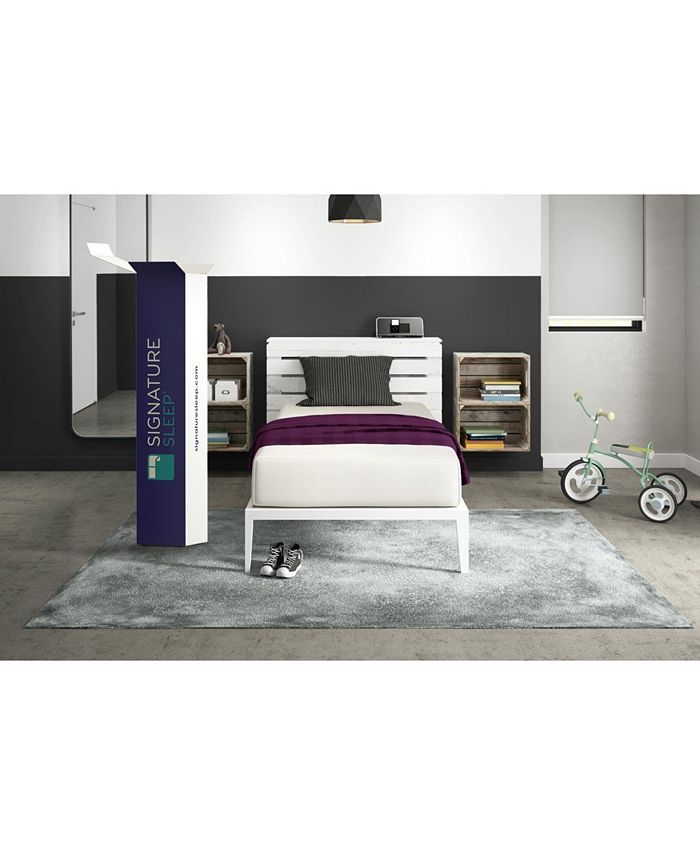 Signature Sleep Memoir 12'' Memory Foam Mattress Foam, Twin - Macy's