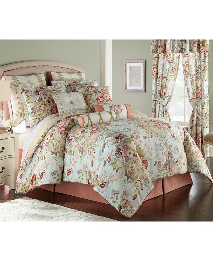 Rose Tree Lorraine 4pc king comforter set - Macy's