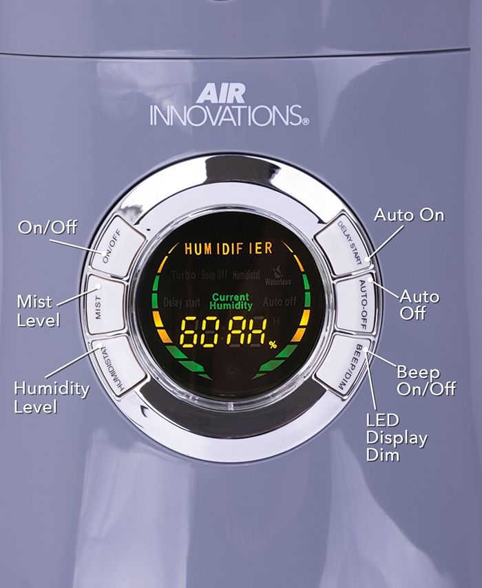 Air Innovations Clean Mist Smart Humidifier with Remote, Aroma Tray and ...