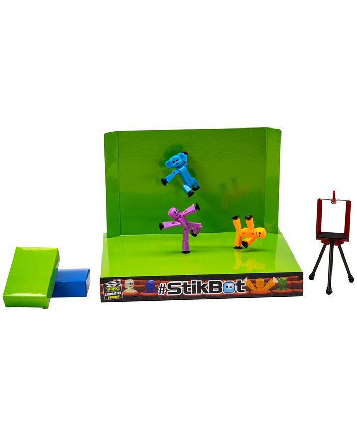 Zing Toys Stikbot Zanimation Studio-Pets - Macy's