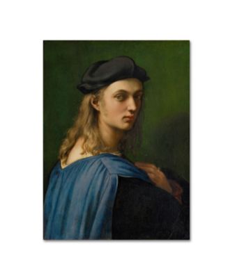 Raphael 'Portrait Of Bindo Altoviti' Canvas Art - 24" x 18" x 2" - Macy's