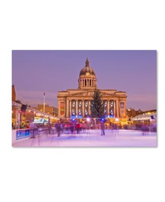 Robert Harding Picture Library 'Night Scene 1' Canvas Art - 32" x 22" x ...