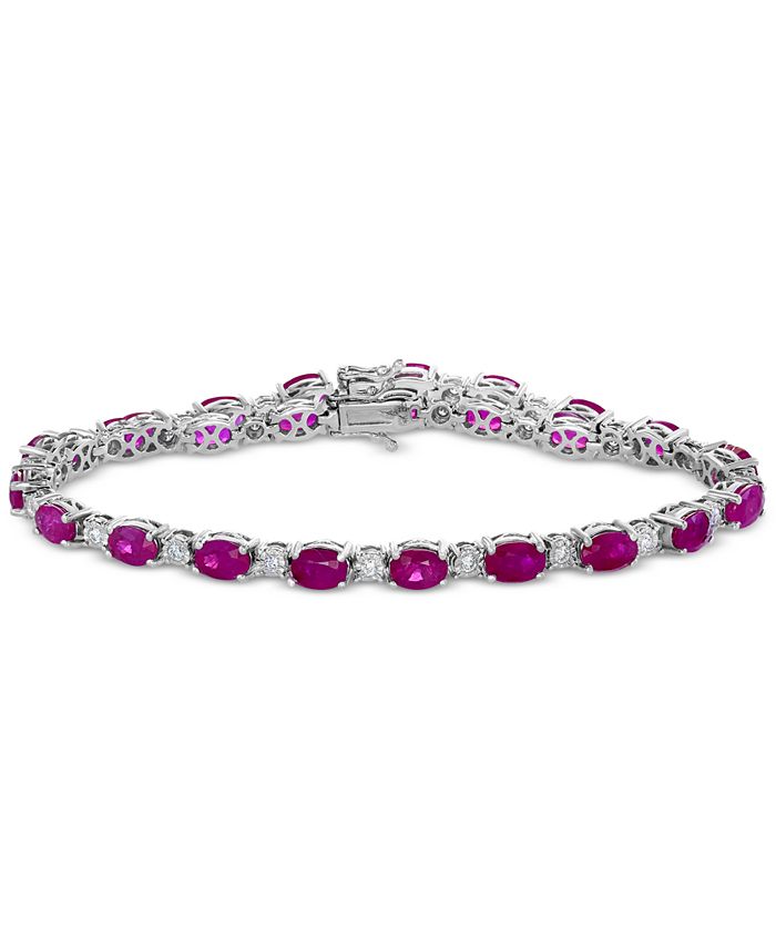 EFFY Collection EFFY® Certified Ruby (10-3/4 ct. t.w.) and Diamond (1/2 ...