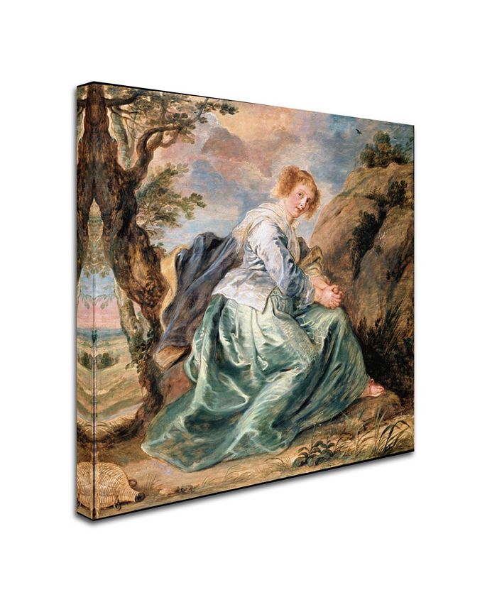 Trademark Global Peter Paul Rubens 'Hagar In The Desert' Canvas Art ...