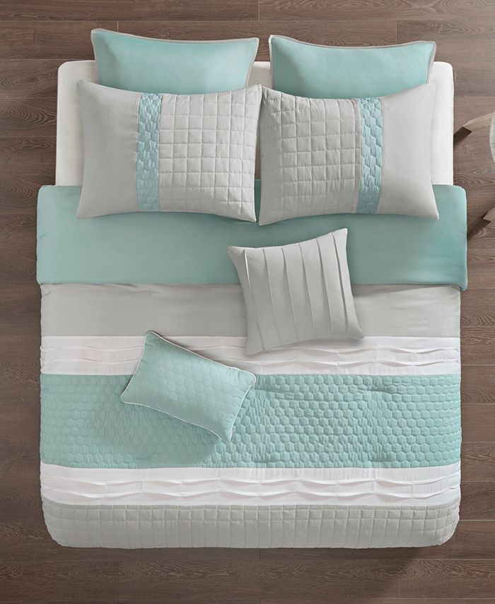 510 Design Tinsley 8-Pc. Comforter Set, Queen - Macy's