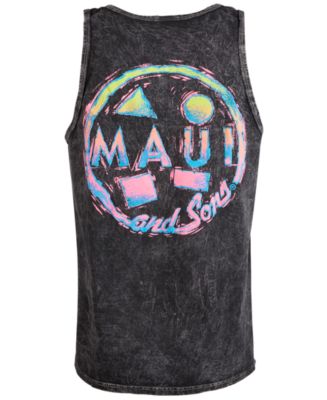 Maui and Sons Men's Logo Graphic Tank Top - Macy's