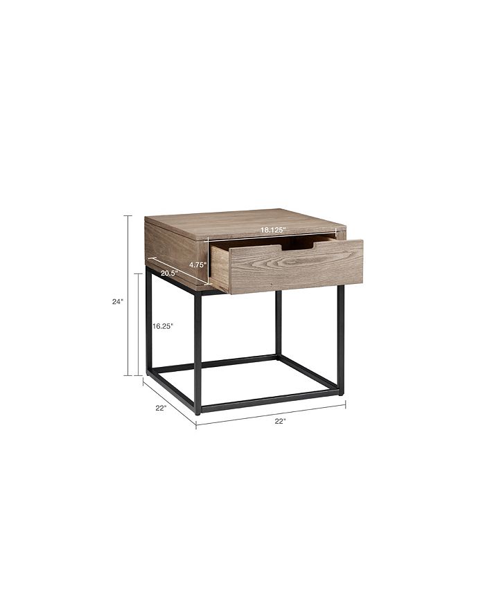 Furniture Malibu End Table - Macy's