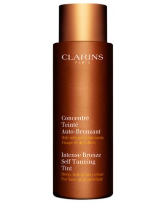 Clarins Intense Bronze Self Tanning Tint, 4.2 oz - Macy's