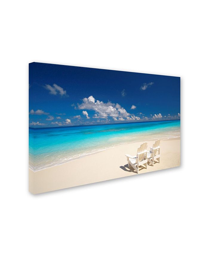 Trademark Global Robert Harding Picture Library 'Beach Couple' Canvas ...