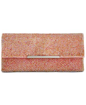 INC International Concepts Hether Shiny Mesh Clutch, Created for Macy's ...