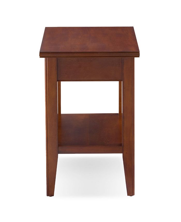 Leick Home Grayson One Drawer Chairside Wooden Table - Macy's