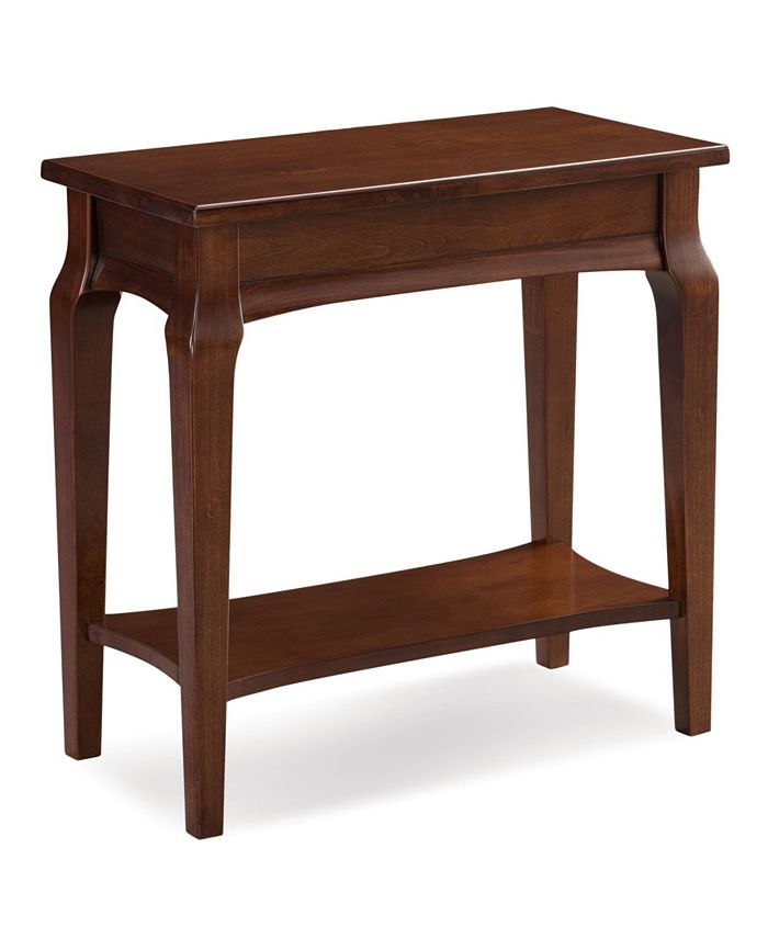 Leick Home Stratus Narrow Chairside Table - Macy's
