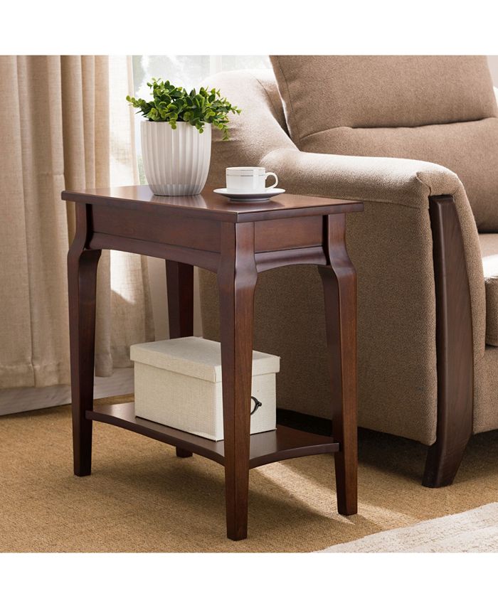 Leick Home Stratus Narrow Chairside Table - Macy's