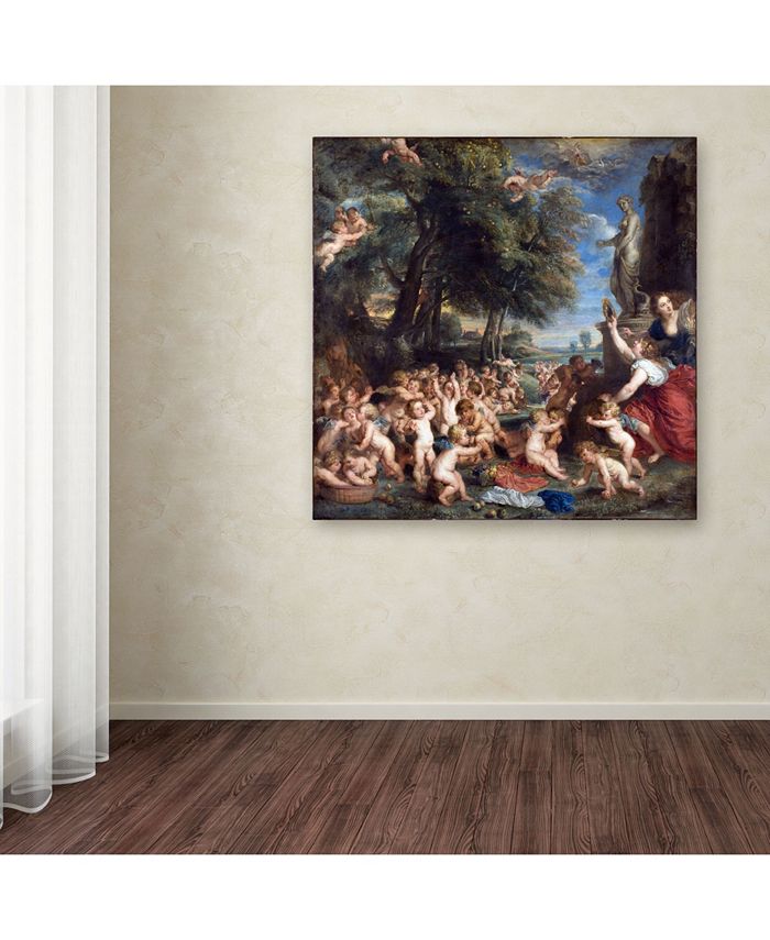Trademark Global Peter Paul Rubens 'Worship Of Venus' Canvas Art - 14 ...