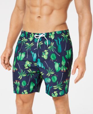Trunks Surf & Swim Co. Men's Cactus 6" Swim Trunks - Macy's