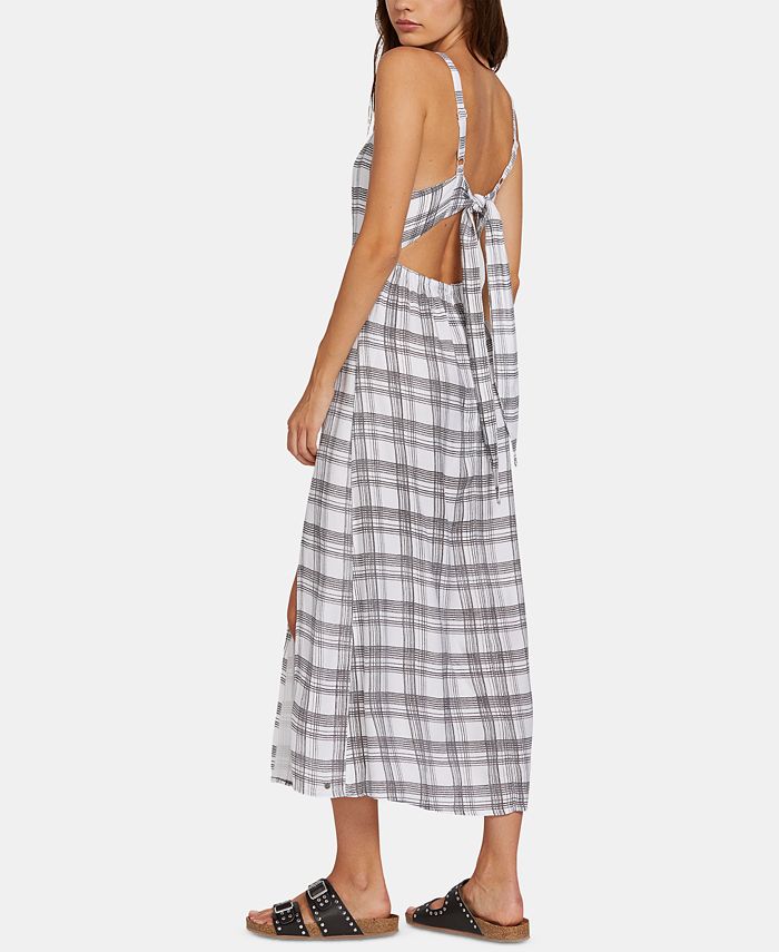 Volcom Juniors' Plaid Midi Dress - Macy's