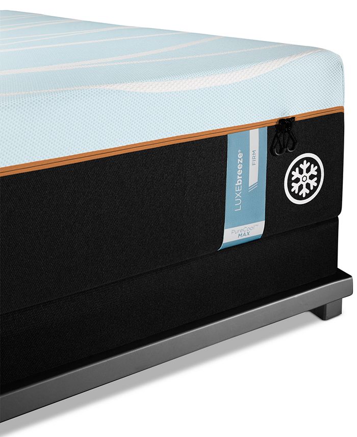 Tempur-Pedic TEMPUR-LUXEbreeze° 13" Firm Mattress Set- King, Split Box ...