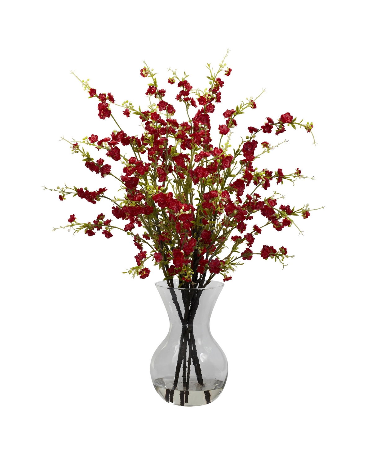 Click here for Nearly Natural Cherry Blossoms w/Vase Arrangement... prices