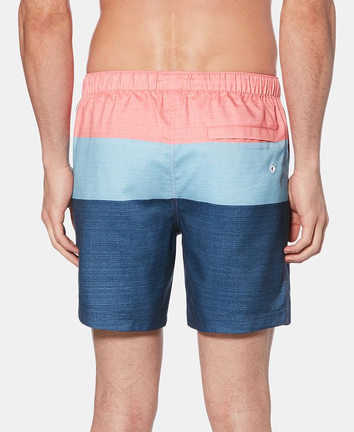 Original Penguin Men's Colorblocked Swim Trunks, Created for Macy's ...