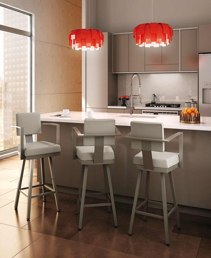 Amisco Brisk Swivel Stool - OVERMAX - Macy's